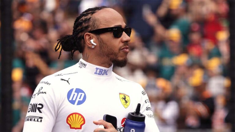 Lewis Hamilton Baffled Over Ferrari’s ‘Macarena’ Rear Wing Decision