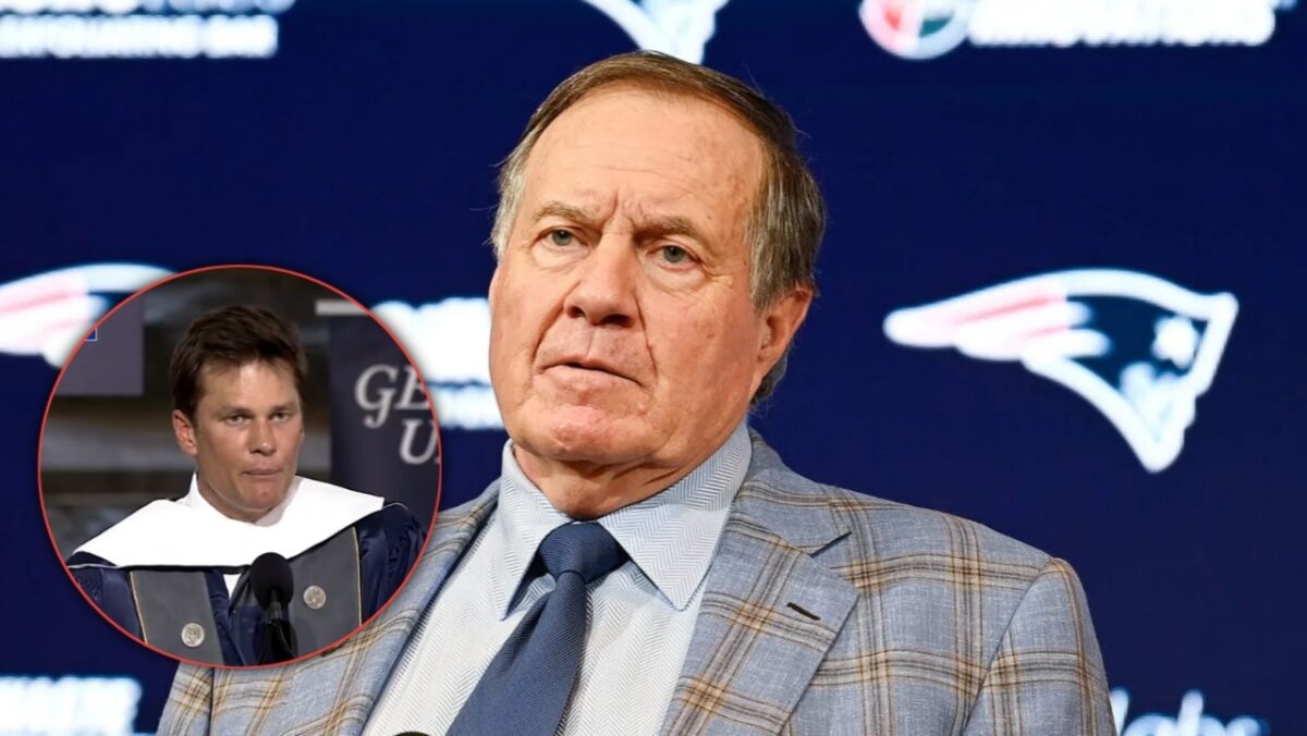 Tom Brady Credits “Cranky Old Coach” Bill Belichick in Commencement Speech
