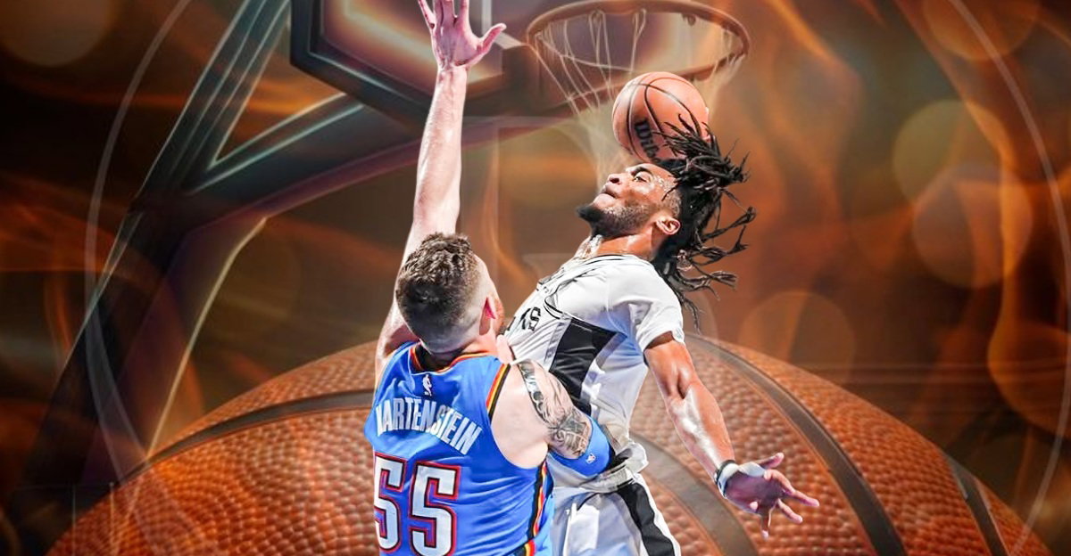 No Foul After Isaiah Hartenstein Yanked Stephon Castle's Hair in Game 2 ...