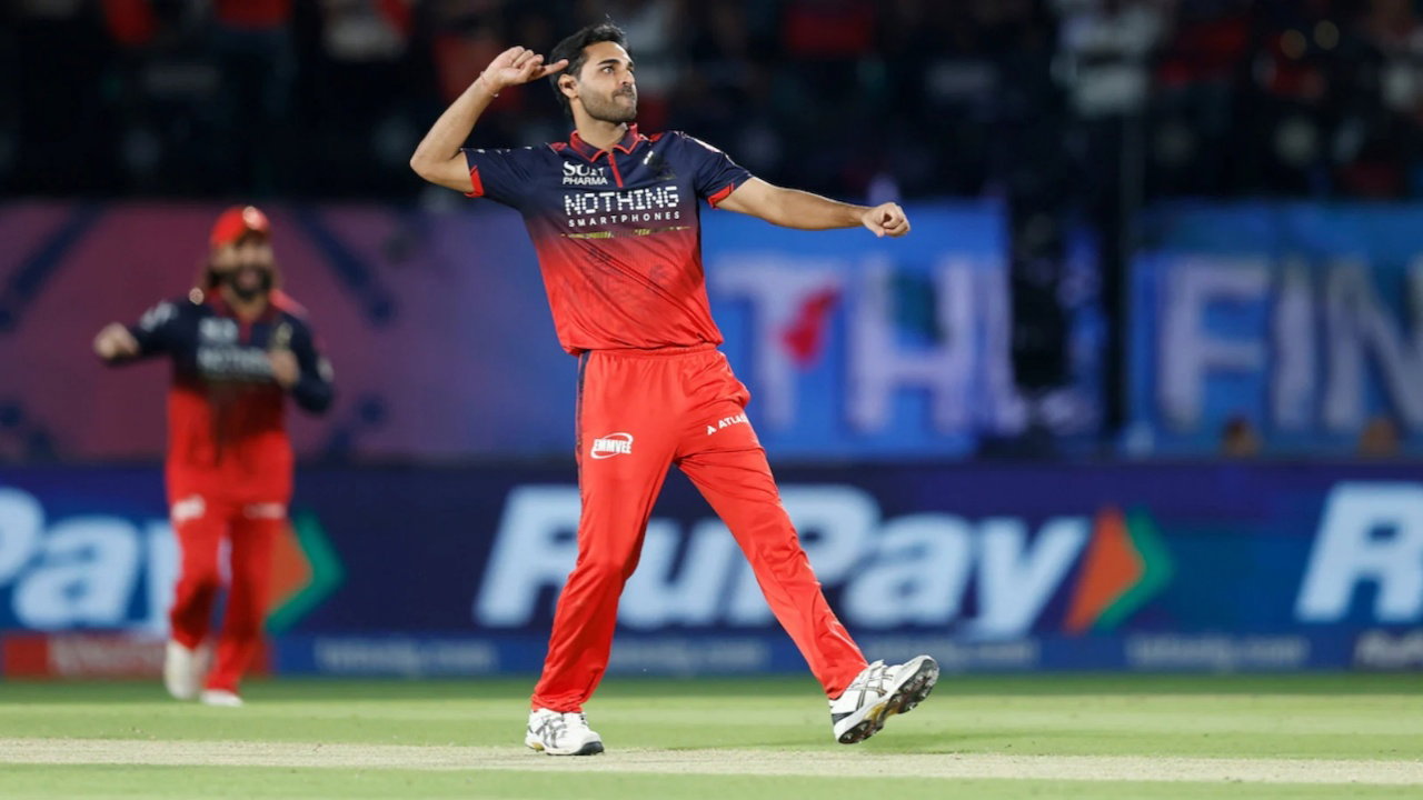 Bhuvneshwar Kumar, Purple Cap Holder, Credits RCB Environment For ...