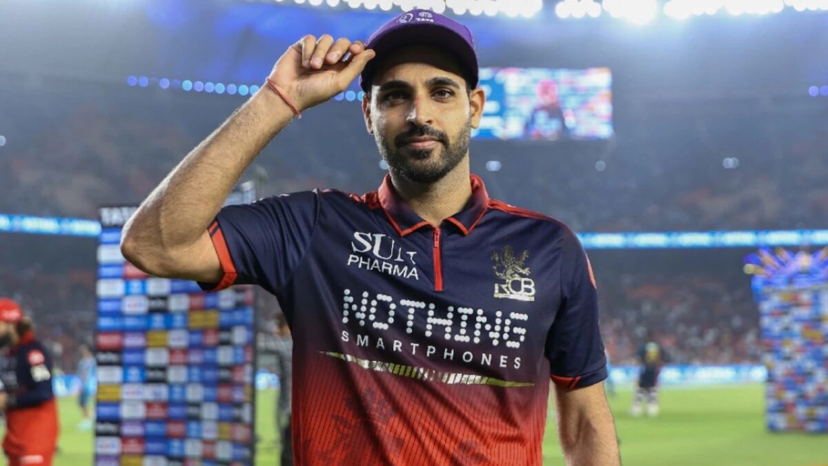 Bhuvneshwar Kumar, Purple Cap Holder, Credits RCB Environment For ...