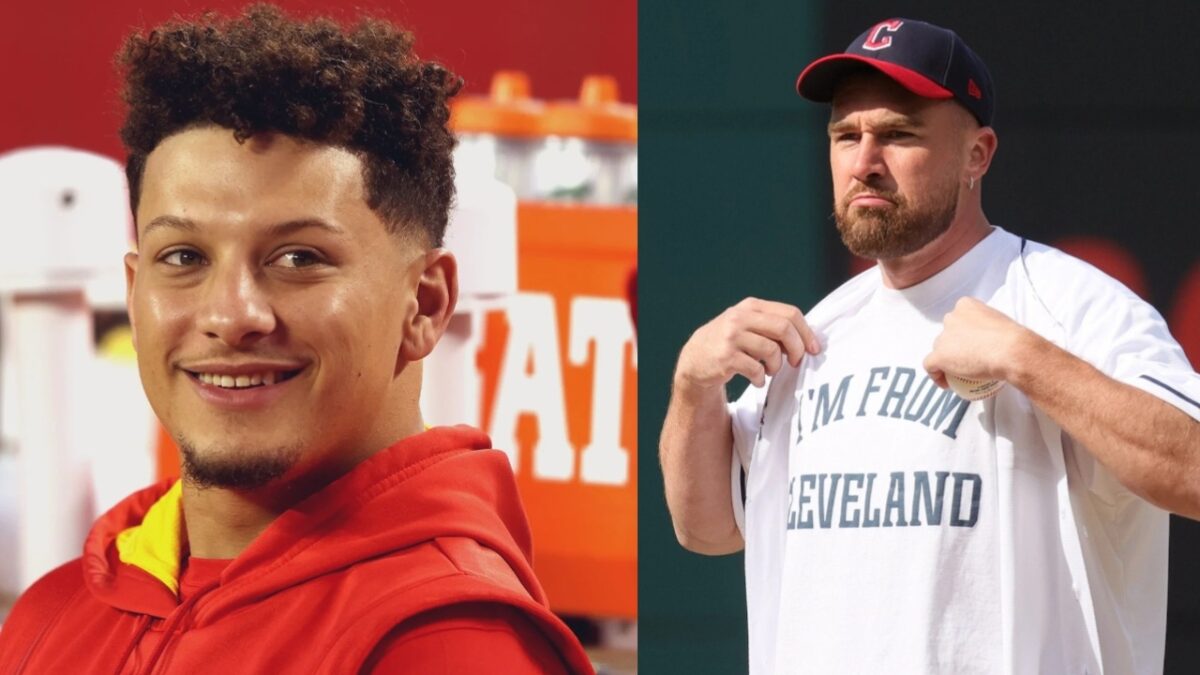 Patrick Mahomes Trolls Travis Kelce After Latter Joins His QB as ...