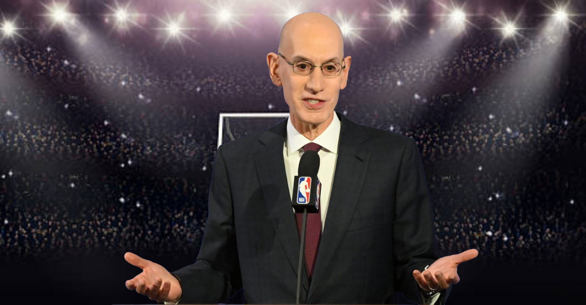 Adam Silver Defending Referees While Announcing Use of AI Stuns Fans ...