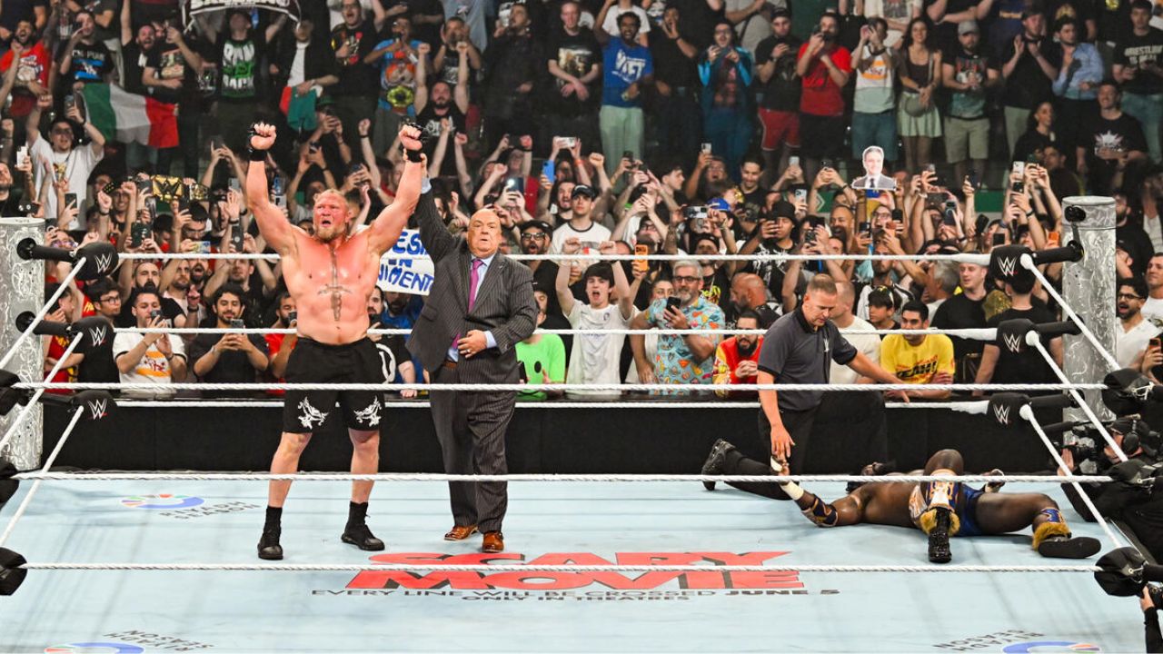 WWE Clash in Italy 2026: Brock Lesnar Expends Seven F-5s to Overcome ...