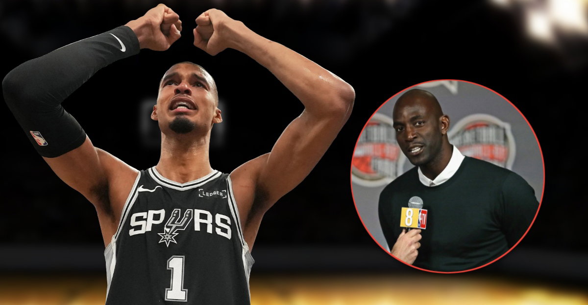 Kevin Garnett Calling Out Victor Wembanyama For Being 'Too Emotional ...