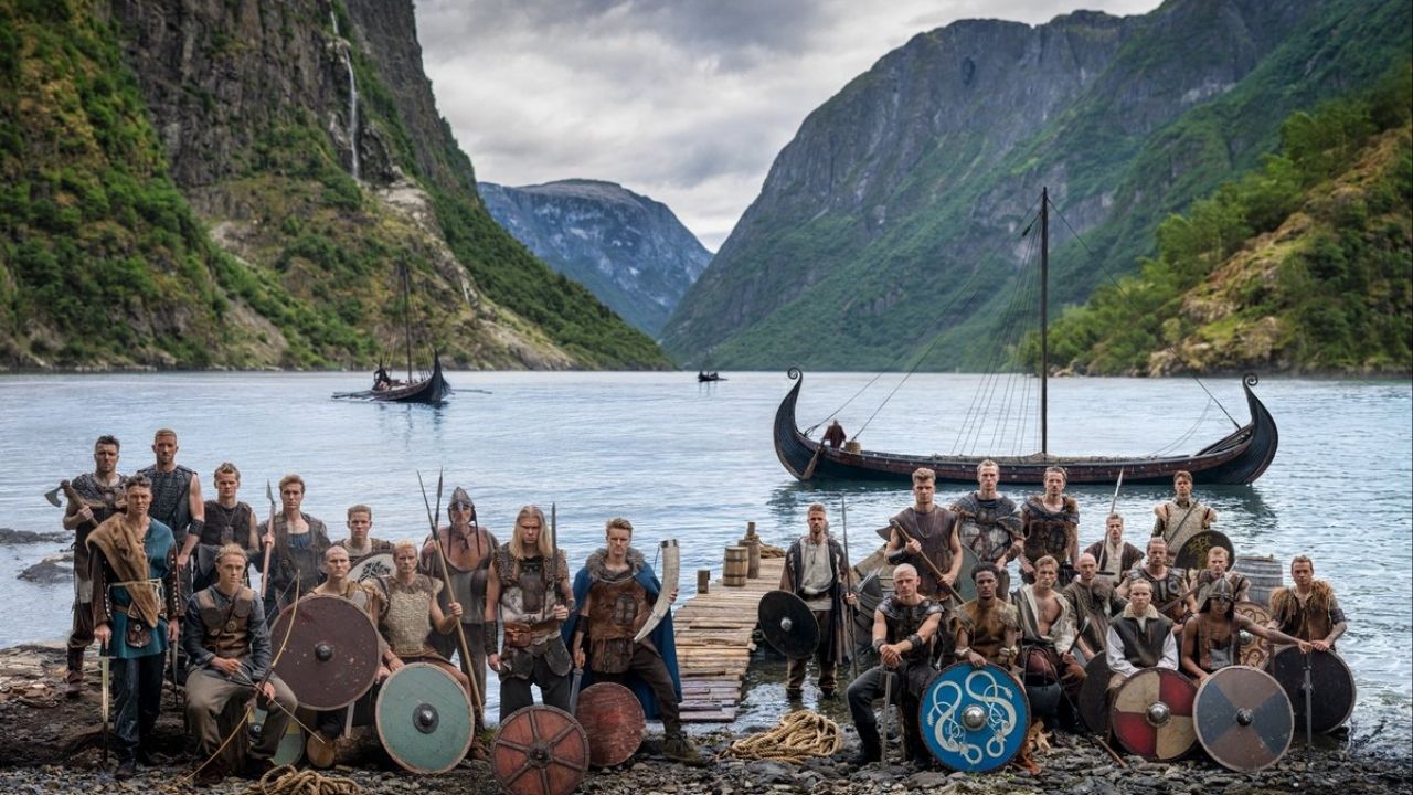 Erling Haaland and the Norwegian Team Slips Into Majestic Viking ...