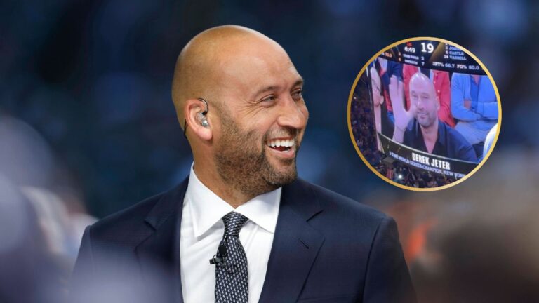 Former Yankees Captain Derek Jeter Receives Huge Ovation at MSG During ...