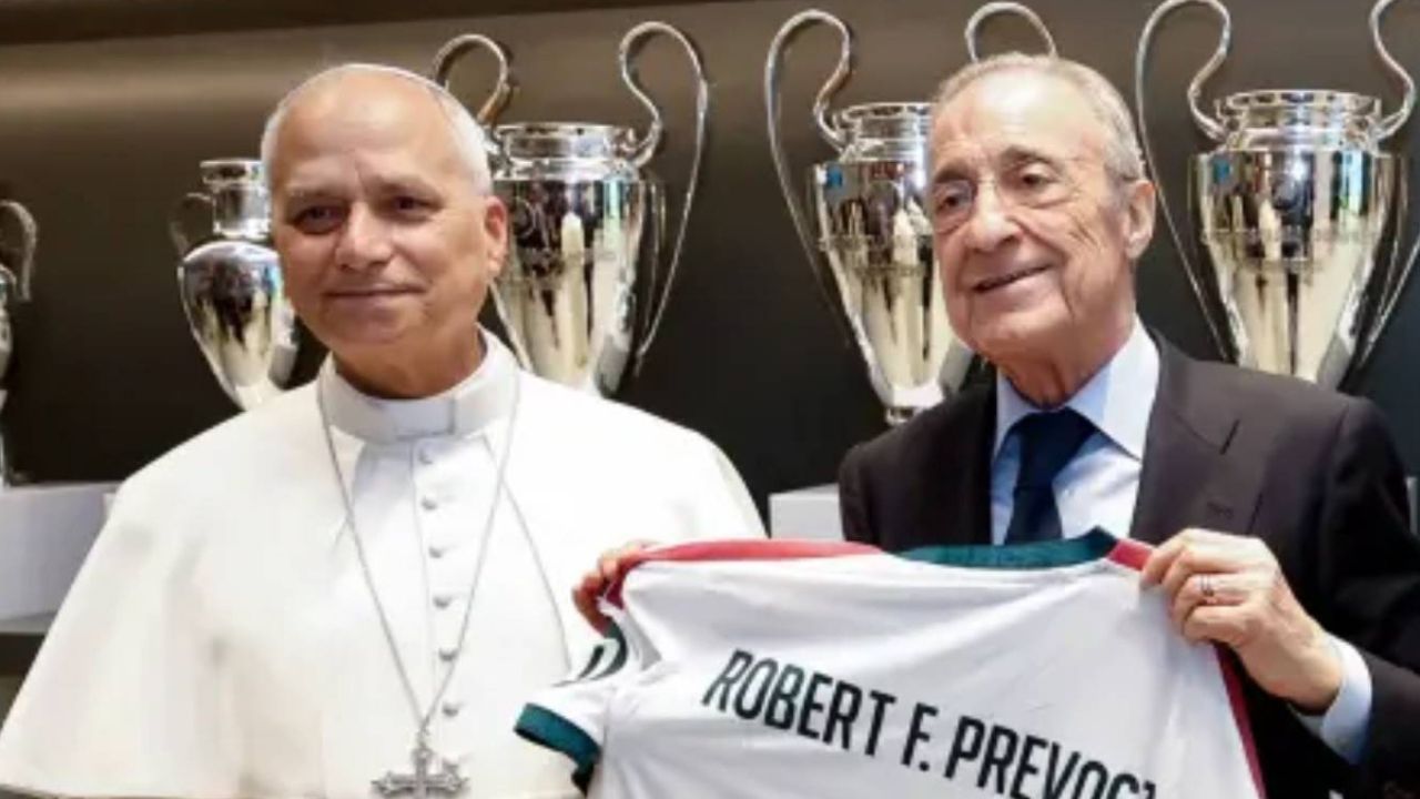 Pope Leo XIV Makes Special Appearance at Santiago Bernabéu Following ...
