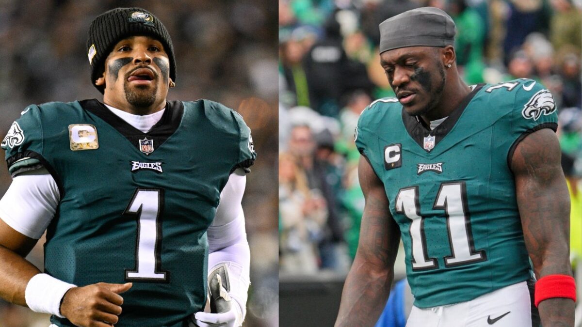 Eagles Dismiss AJ Brown-Jalen Hurts Rift Despite WR's Latest Diss ...