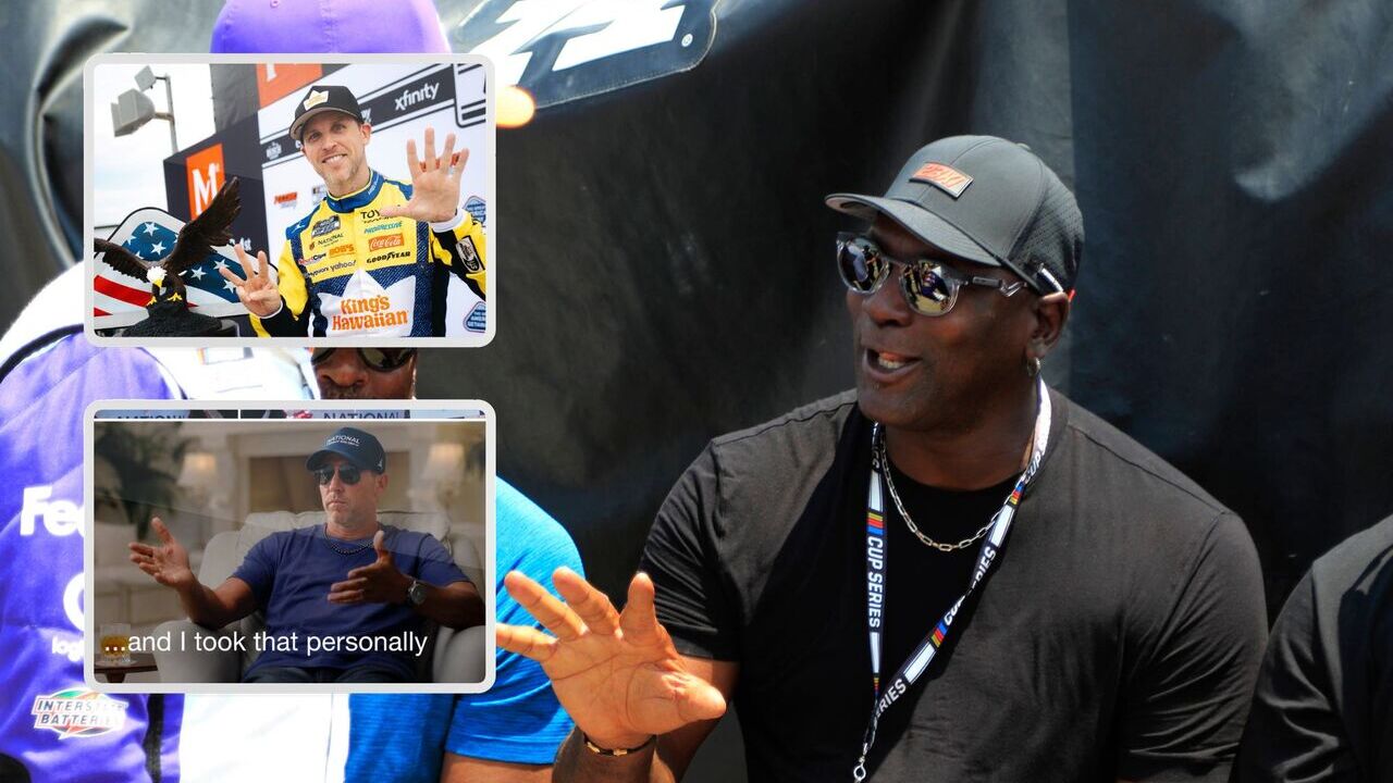 “I Took It Personally!” Denny Hamlin Takes Epic Dig at Michael Jordan ...