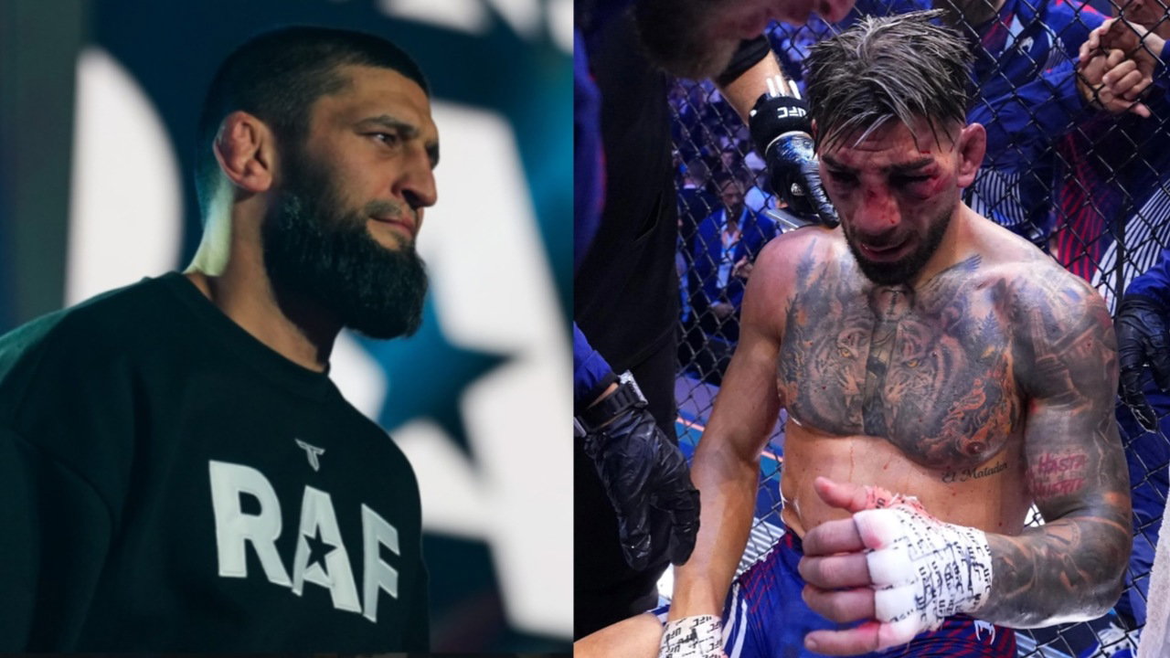 Khamzat Chimaev Defends Ilia Topuria From Hatred After Losing ...