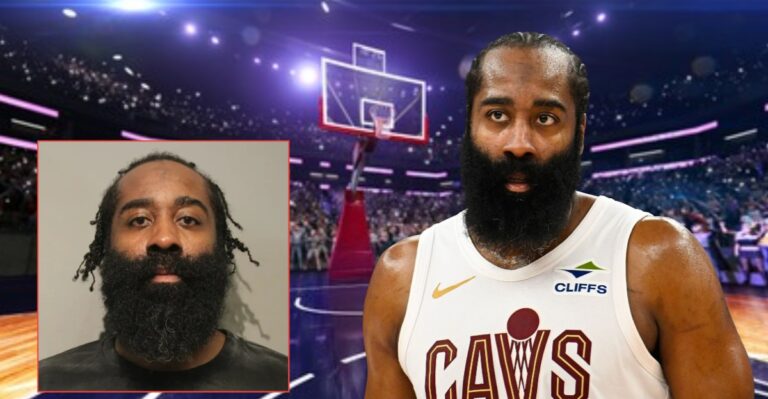James Harden's 'Blank Stare' Mugshot From Gun-Related Arrest Leaves ...