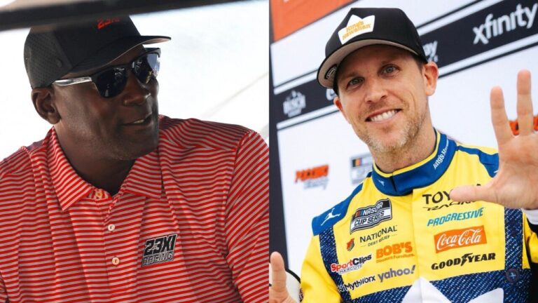 Denny Hamlin Reveals How Michael Jordan Fueled His Cup Redemption After ...
