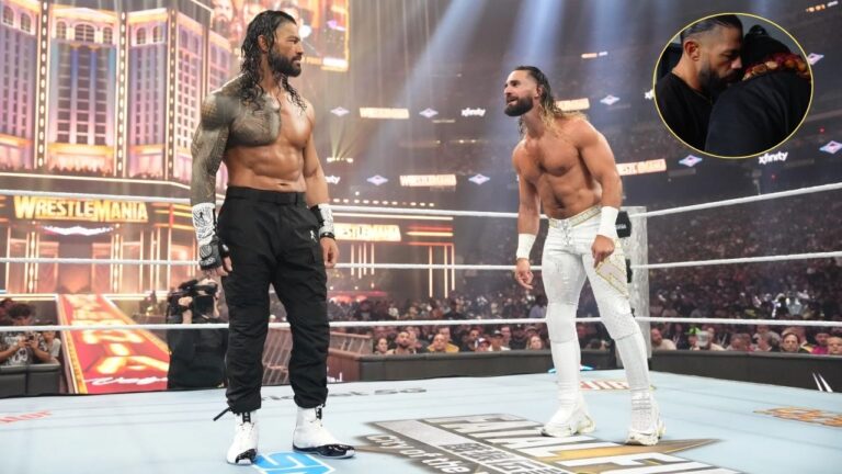 Roman Reigns Whispers to Jacob Fatu About Destroying Seth Rollins for ...