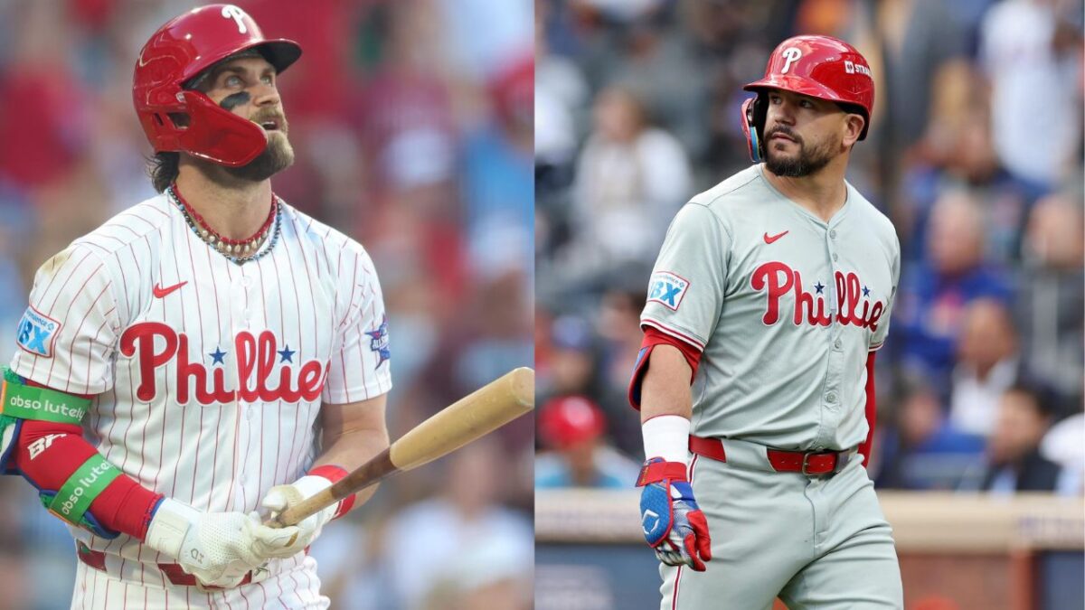Bryce Harper and Kyle Schwarber Record Historic Feats in 15-3 ...